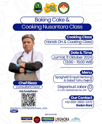 Alligator Support Event Cooking Class di Disparbud Jabar dengan Teflon ...